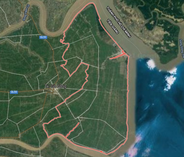 Bản đồ quy hoạch sử dụng đất huyện Gò Công Đông, tỉnh Tiền Giang - Nhà ...