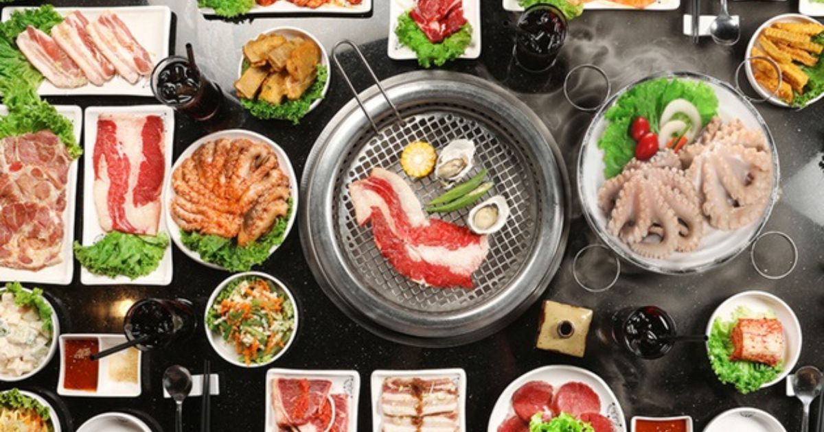 King BBQ Vincom Trần Duy Hưng với menu đồ nướng cực ngon
